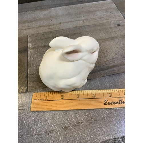 Vintage Cybis Mr. Snowball White Bunny Rabbit Figurine Porcelain Signed ...