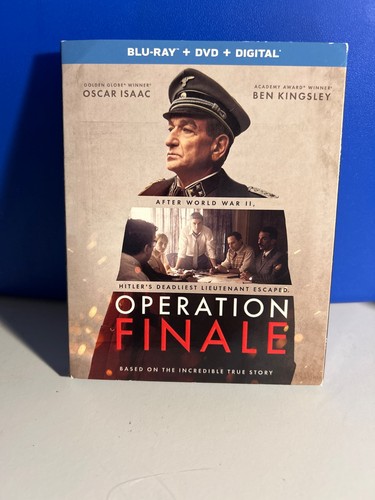 Operation Finale (DVD + Blu-Ray) w/Ben Kingsley….…….…Excellent ...