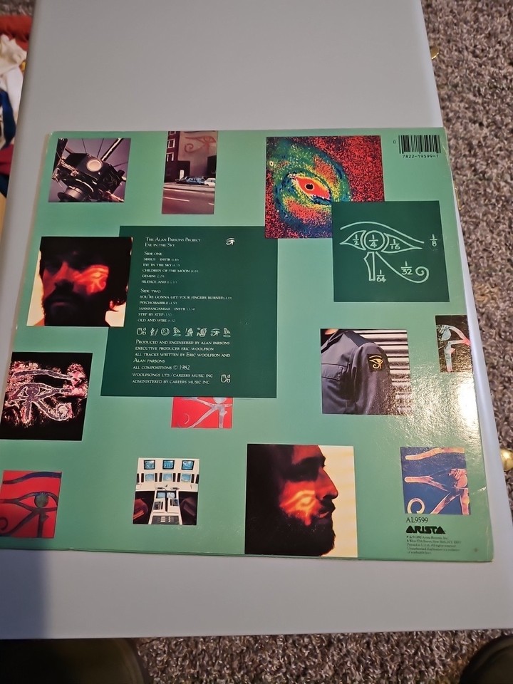Alan Parsons Project Eye in the Sky Vinyl Record Album 1982 | eBay