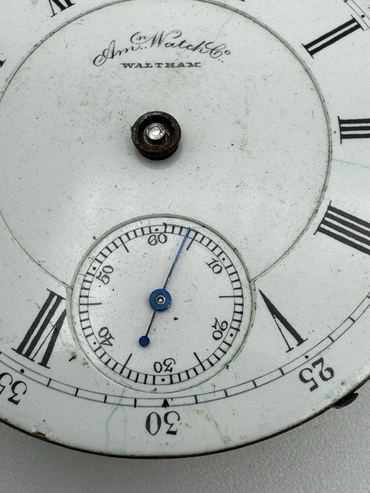 Vintage Waltham Appleton Tracy 18s 15J Model 1877 Pocket Watch Movement ...