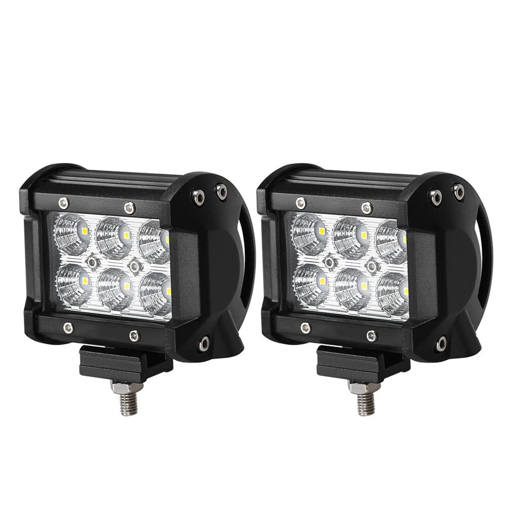 4x 4inch LED Work Light Bar Offroad SPOT Pods Fog ATV SUV UTV Driving ...