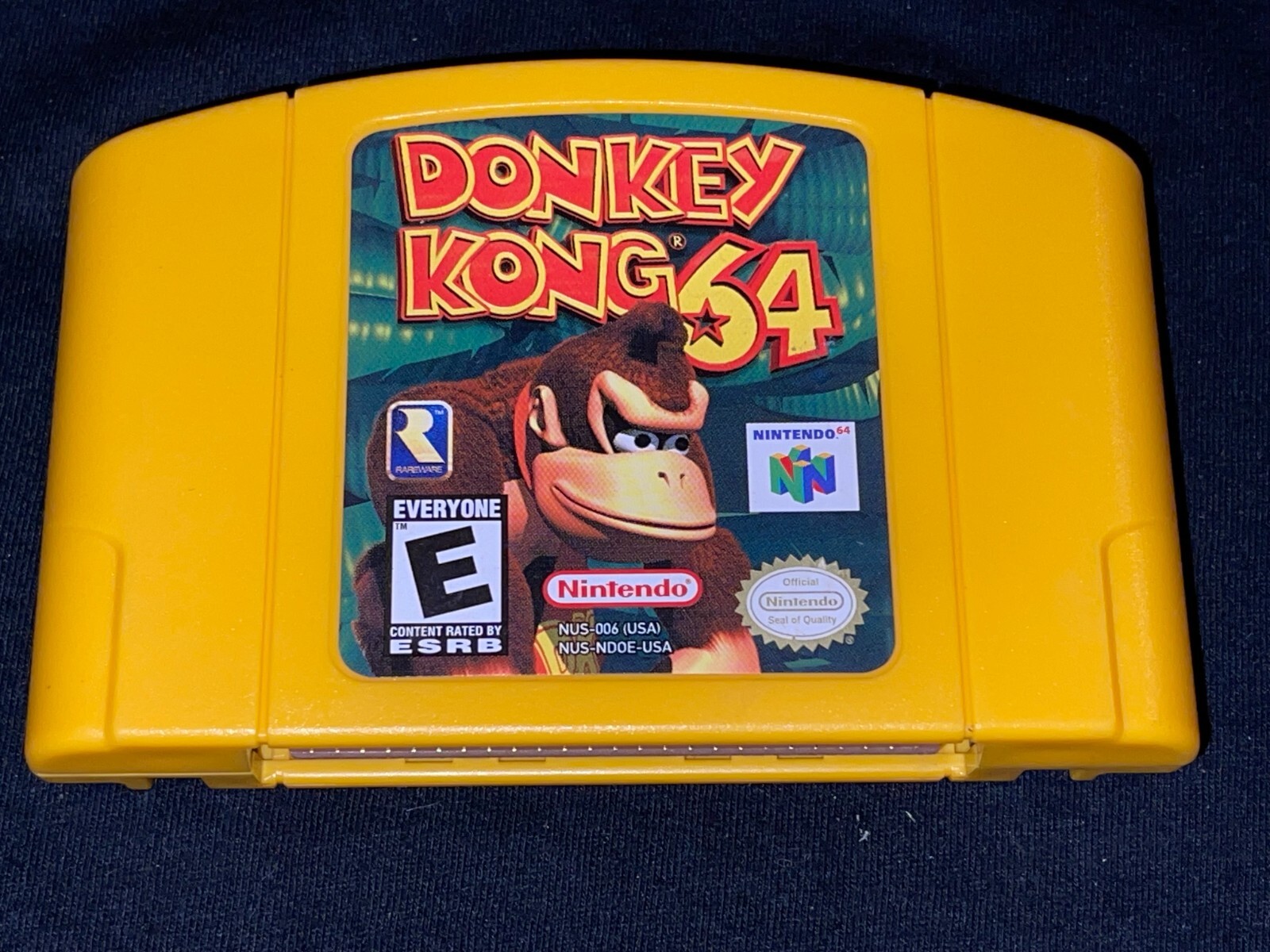 Donkey Kong 64 (Nintendo 64) NFR Not For Resale Cleaned Tested ...