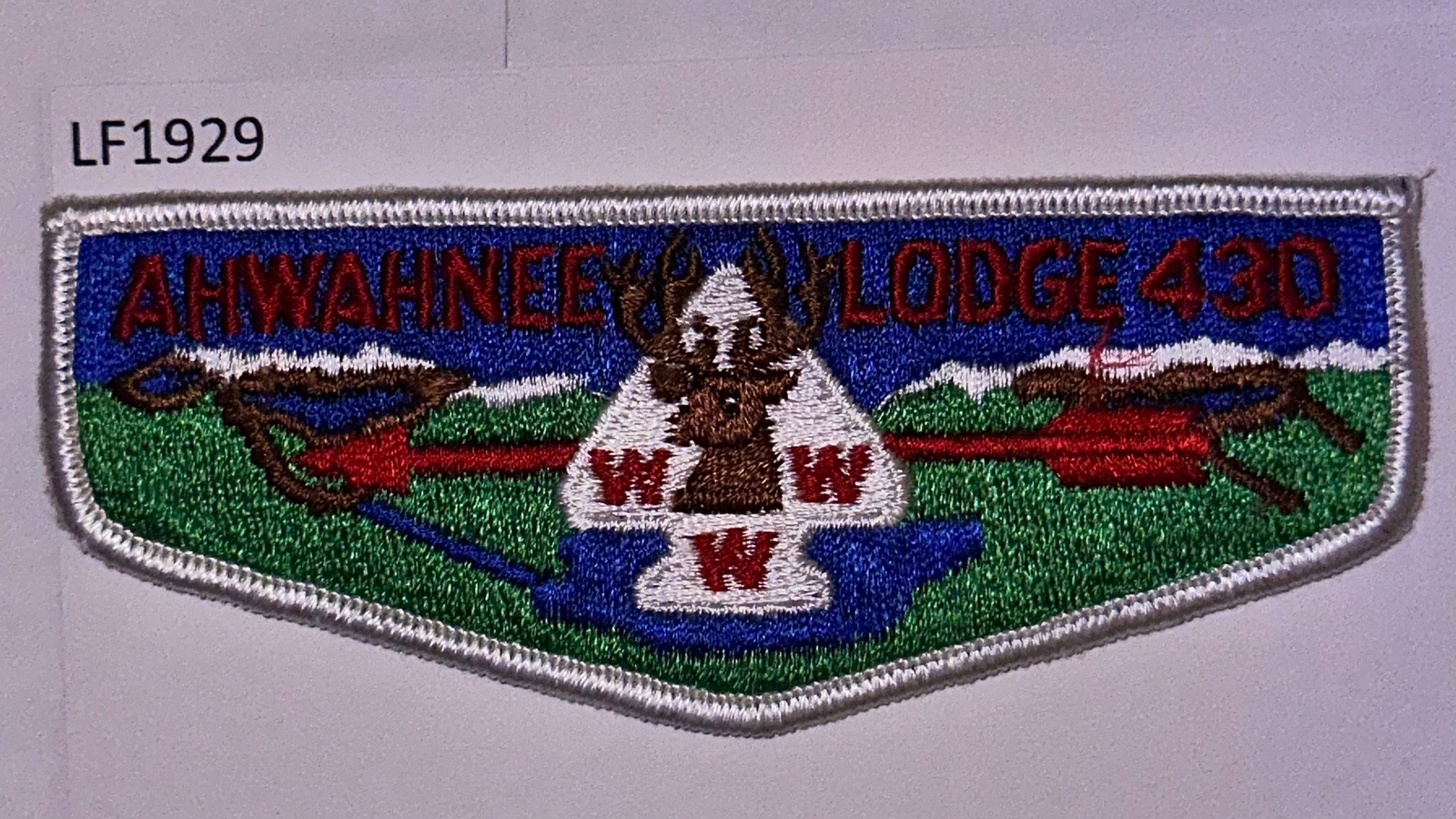 Boy Scout OA Flap Ahwahnee Lodge 430 | eBay