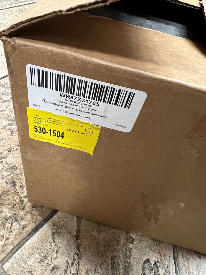 Genuine Brand New Oem WR87X31765 Compressor | eBay
