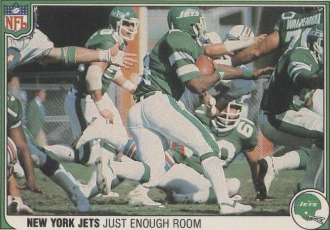 1983 Fleer NFL Team Action - New York Jets #39 for sale online | eBay