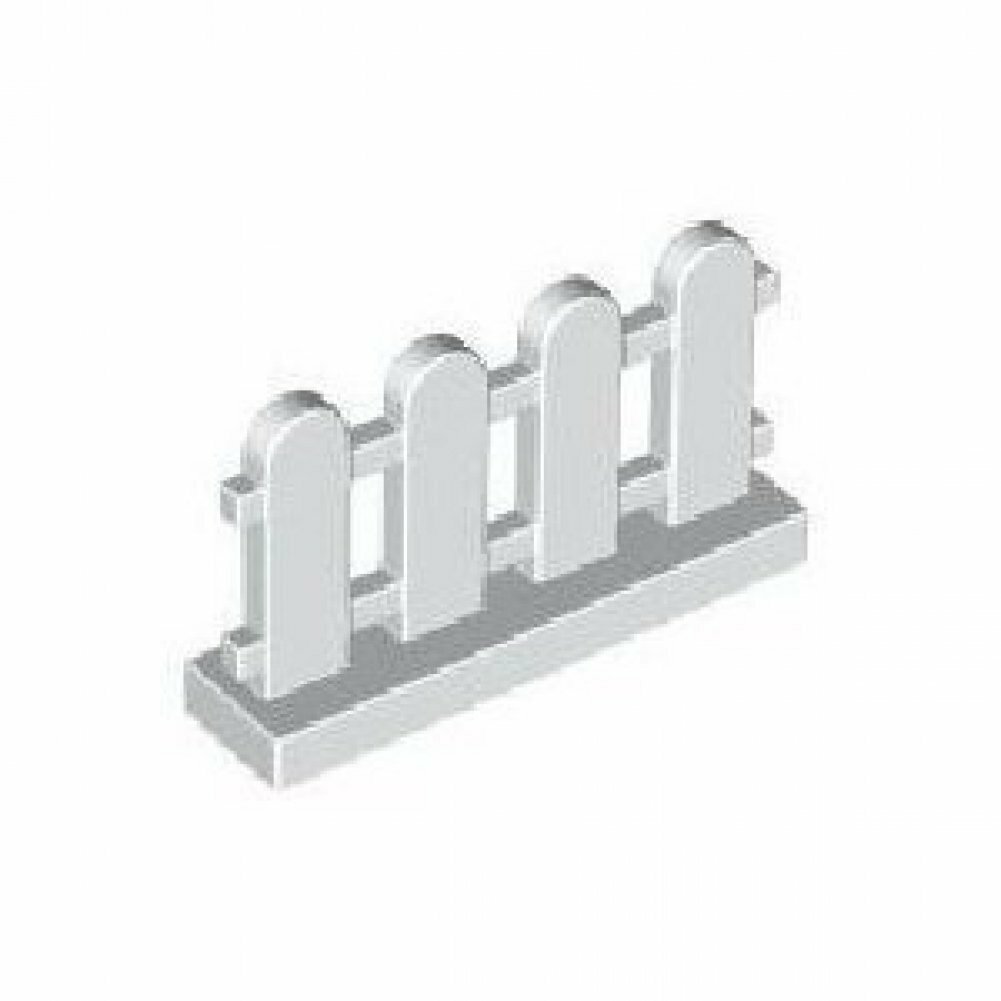 New Lego Building Toy White Picket Fence Replacement Piece Many Sets ...