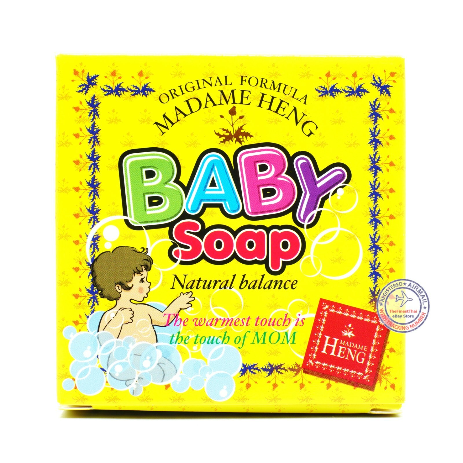 MADAME HENG Baby Soap Original Formula Natural Herbal Gentle Bar Soap ...