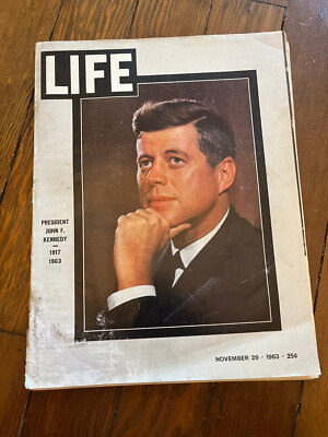 Life Magazine Vintage original issue JFK memorial 1963-11-29 | eBay