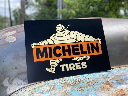 Antique Vintage Old Style Michelin Tires Sign | eBay
