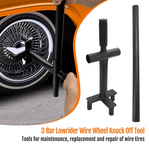 2 & 3 Bar Wire Wheel Knock Off Tool For Lowrider Dayton Zenith Luxor ...
