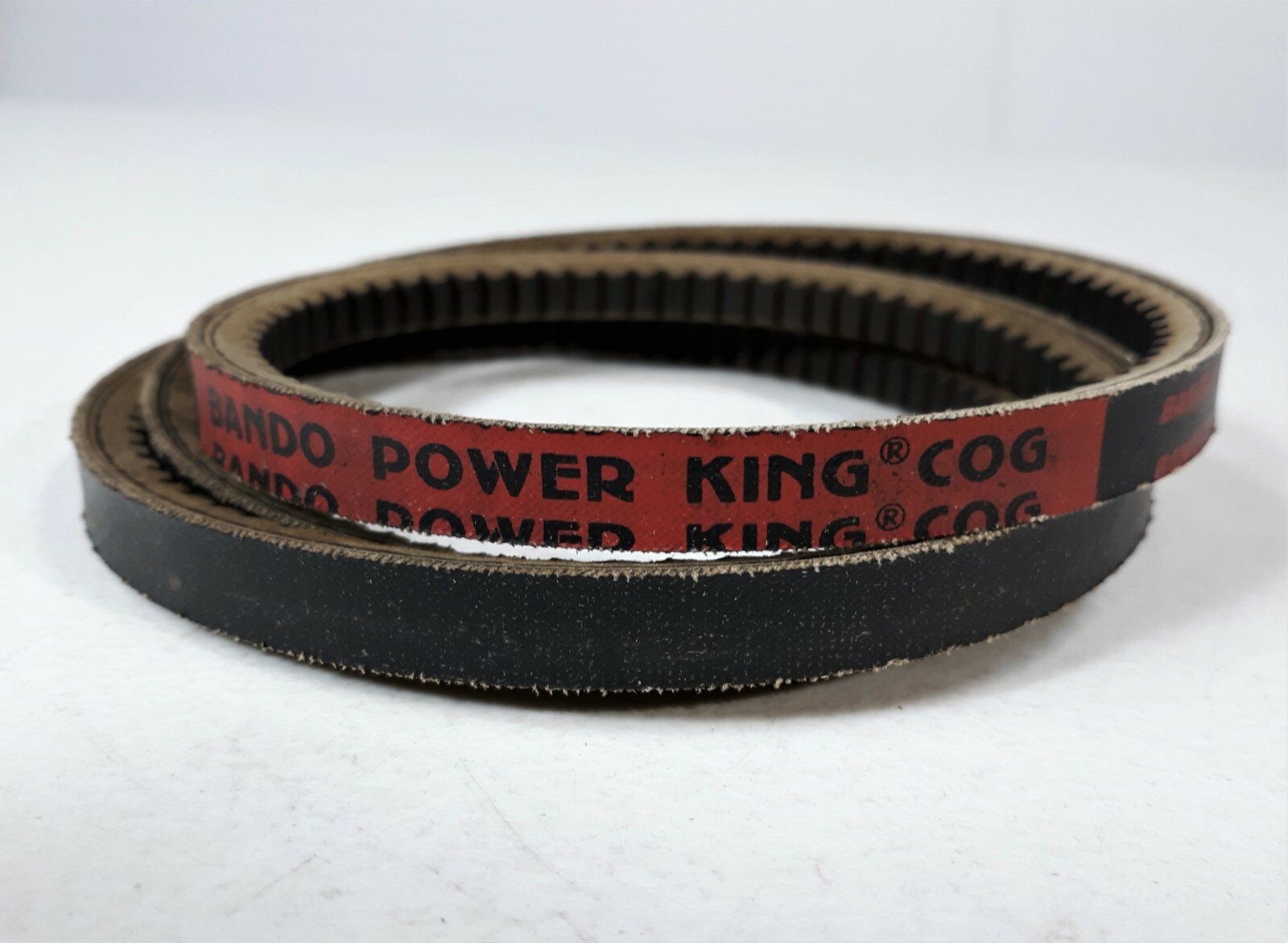 Bando Power King Cog AX Series Raw Edge Cogged V Belt, 0.50" Wide 0.31 ...