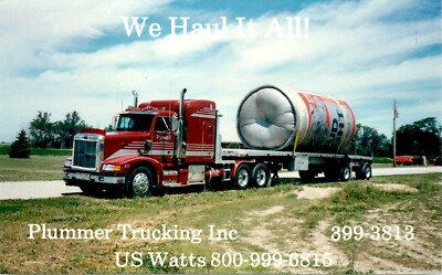 ANTIQUE TRUCK, PLUMMER CO., PAULDING, OH, BUD LIGHT BEER, VINTAGE ...