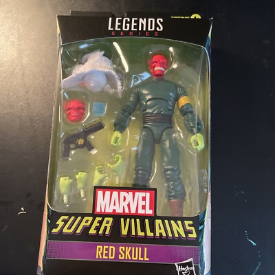Marvel Legends Super Villain Red Skull 6" Figure Xemnu BAF Build A ...