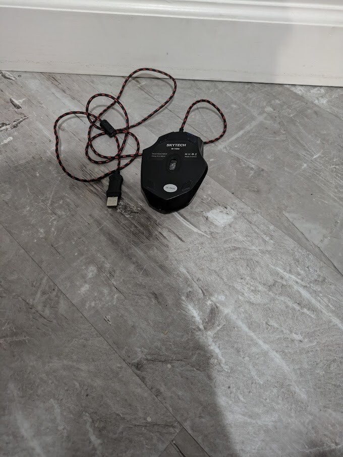 Skytech Gaming Mouse M-1000 BLACK - RGB Lights - Adjustable CPI | eBay