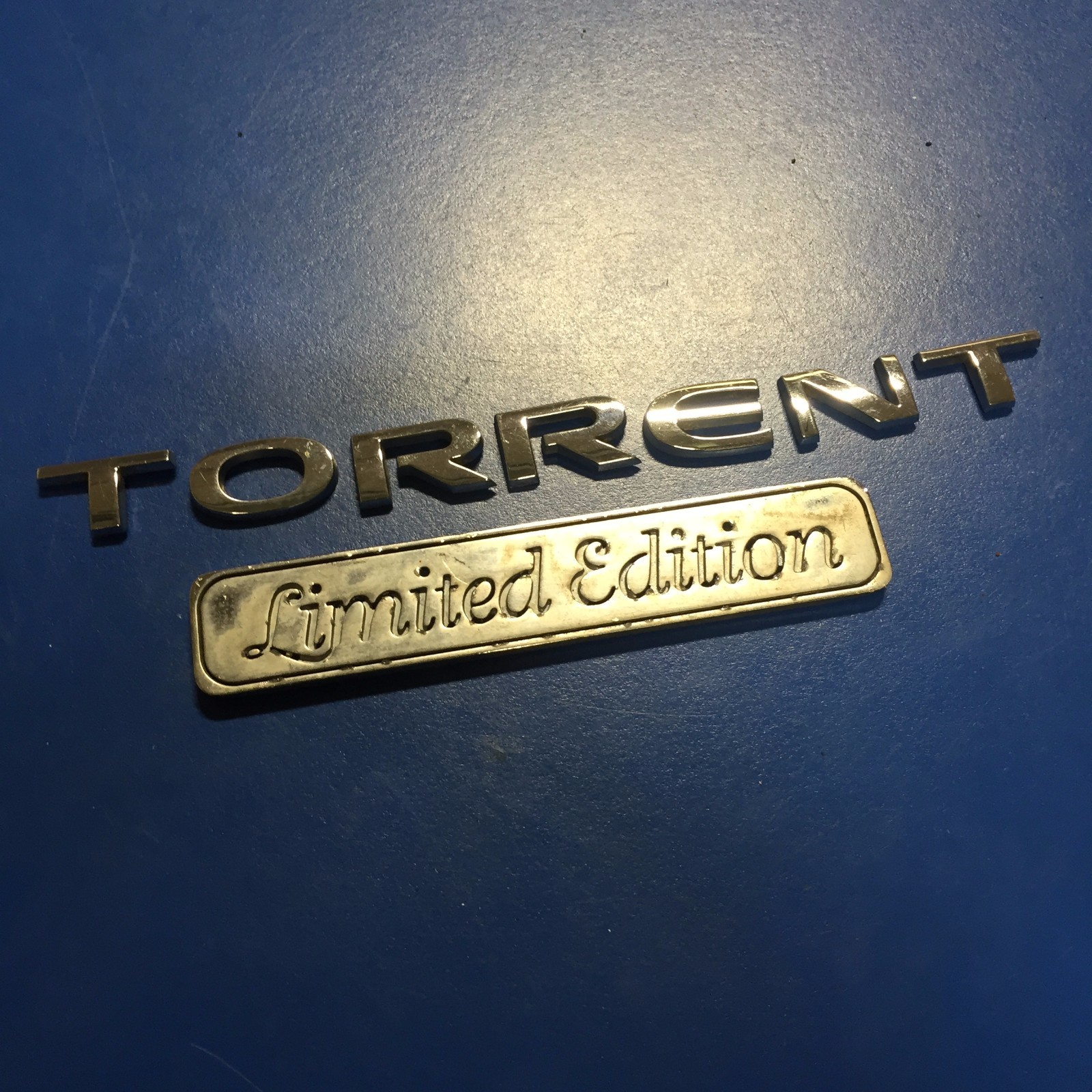 06-09 Pontiac Torrent Special Edition Emblem Rear Trunk Emblems Sign ...