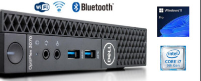 Dell Optiplex Micro Mini PC i7 , 16GB RAM, 512GB SSD, Windows 11 Pro ...