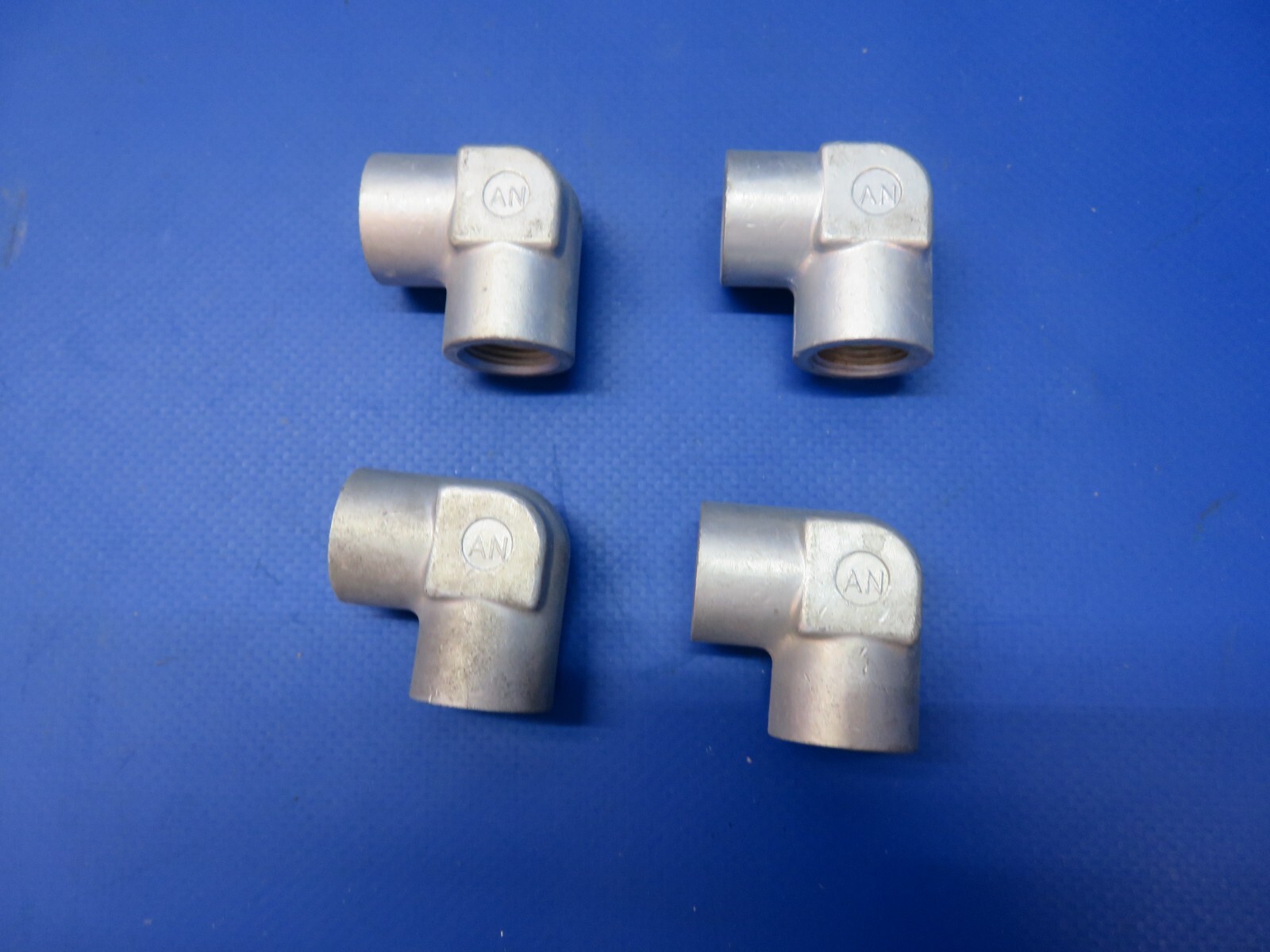 Aviation Elbow Fitting Aluminum P/N AN916-3 LOT OF 4 NOS (1222-302) | eBay