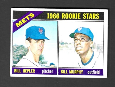 1966 Topps High Number Baseball Card #574 METS 1966 ROOKIE STARS NR ...