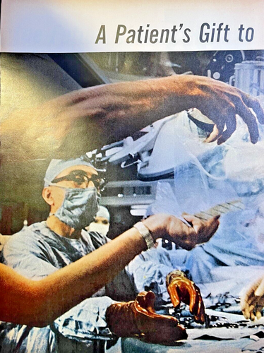 1966 Surgically Inplanted Heart Pump Michael DeBakey Houston Methodist ...