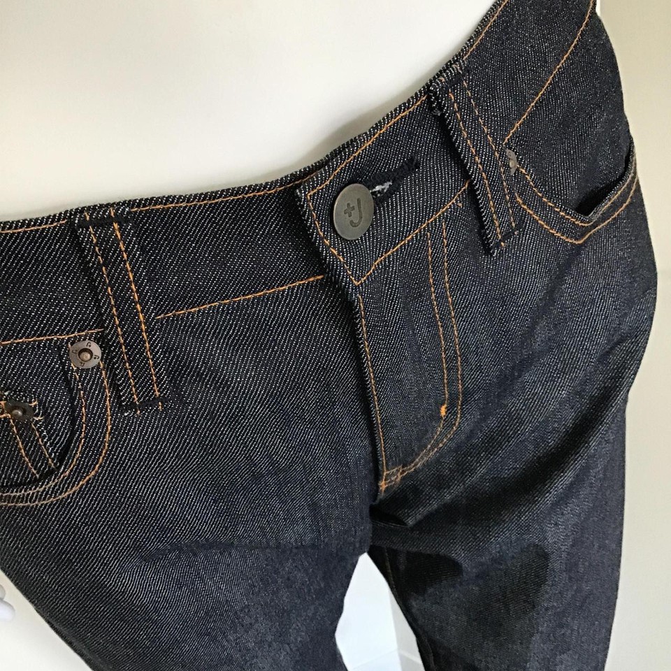 +J Uniqlo x Jil Sander Dark Wash Straight Leg Jeans/Size 24''/BNWOT ...