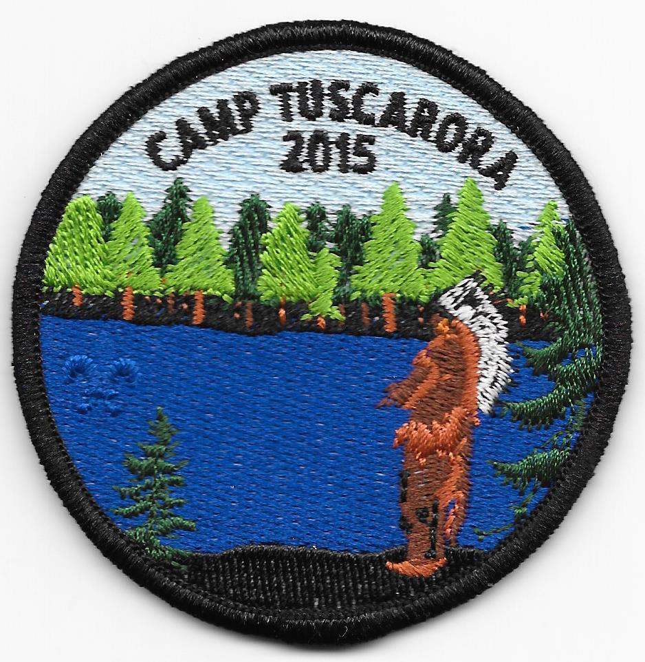 2015 Camp Patch Tuscarora Council Boy Scouts of America BSA | eBay