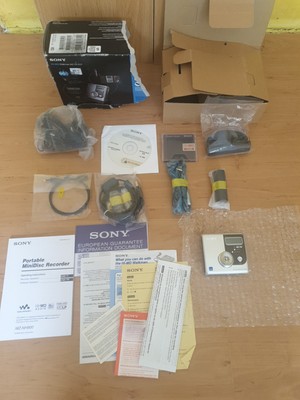 Sony Walkman MZ-NH900 Portable Minidisc Recorder Brand New Rare | eBay UK