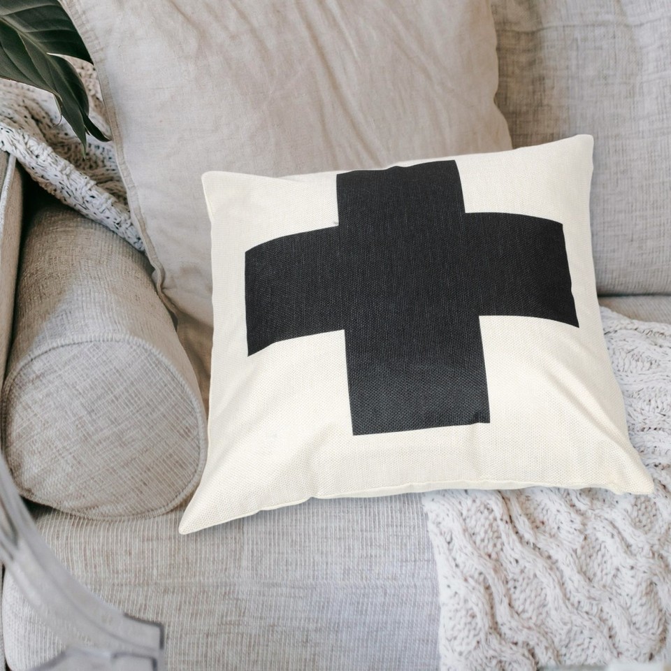 Cross Theme Pillowcase Sofa Pillow Cover Decoration Throw Pillow Cover ...