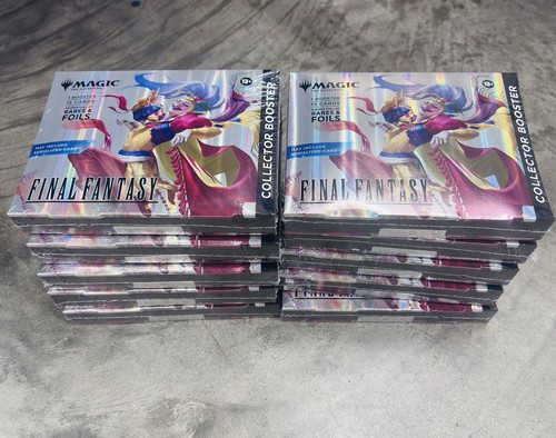 Magic: The Gathering - Final Fantasy Collector Omega Box LOT OF 10! IN ...