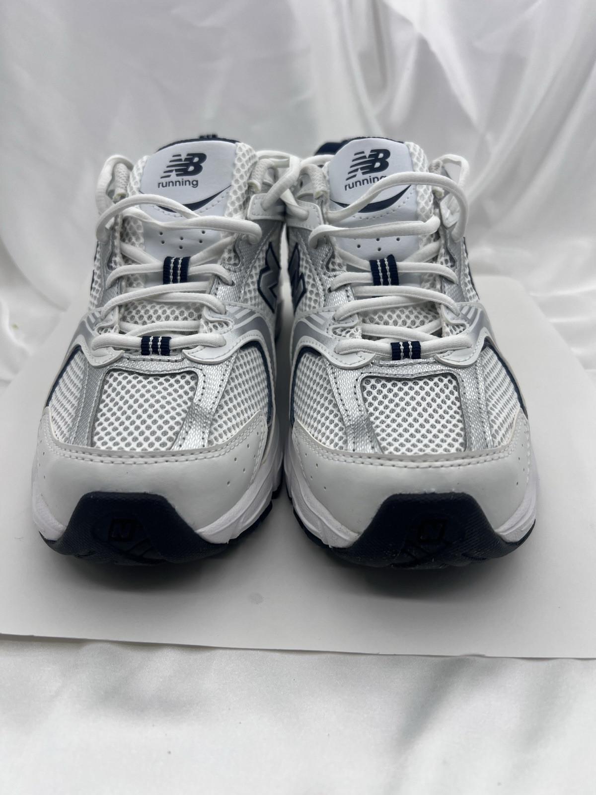 new balance 530 SG white silver metallic