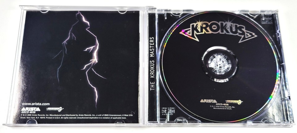 KROKUS - The Definitive Collection (CD/2000 Arista ARCD 4638/CRC) 15 ...