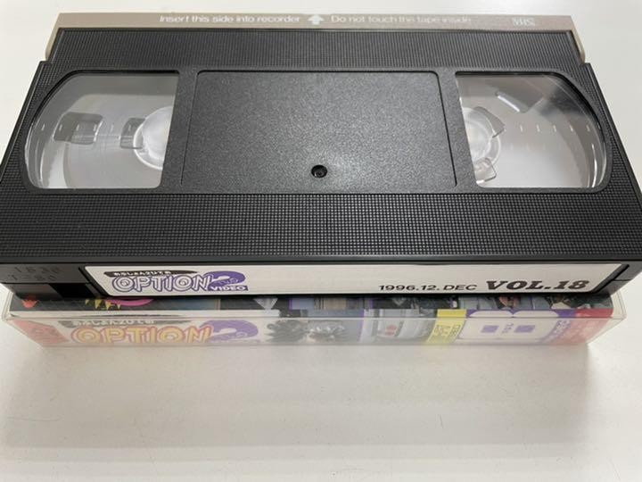 1996 Option2VIDEO Vol.18 VHS tapes sanei shobo Drift Club Super Academy ...