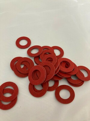 Red Fibre Flat Metric Washers M2.5 M3 M4 M5 M6 M8 M10 M12 M16 M20 | eBay UK