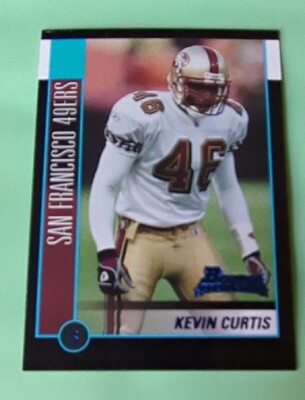 2002 Bowman Football Card #192 Kevin Curtis Rookie - San Francisco ...