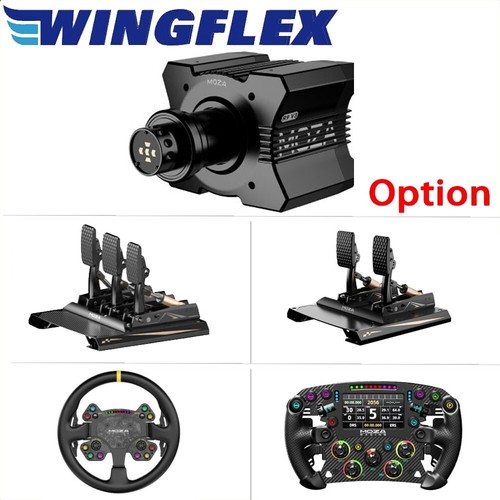 MOZA RACING R9 V3 9Nm Direct Drive Wheel Base + Steering Wheel + CRP2 ...