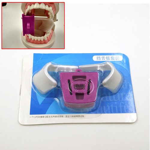1 Kit Dental Silicone Autoclavable Occlusal Pad Bite Block + 2* Tongue ...