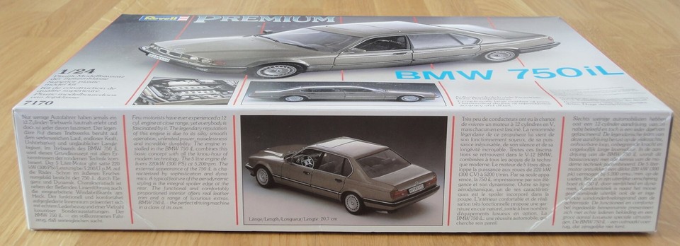 REVELL PREMIUM BMW 750iL E32 1:24 | eBay