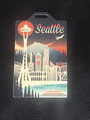 Port of Seattle Plastic Luggage Tag | eBay