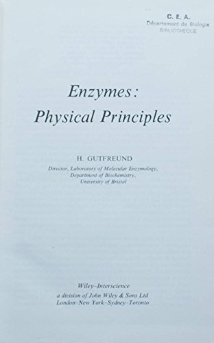 Enzymes: Physical Principles by GUTFREUND, H Hardback Book The Fast ...