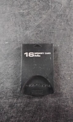 Joytech Nintendo GameCube 16MB Memory Cards Black | eBay