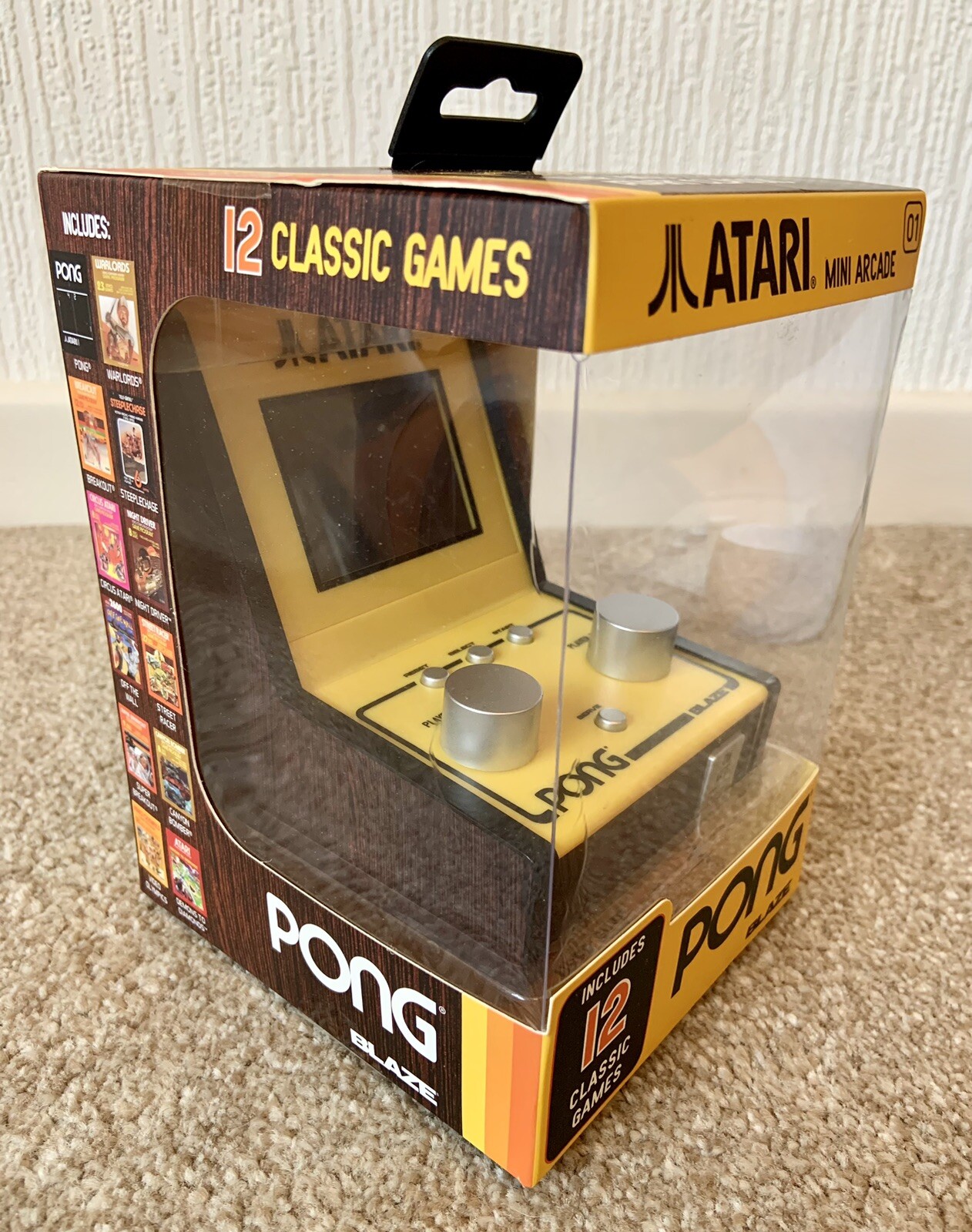 Atari Pong Mini Arcade With 12 Retro Games (1103648) for sale online | eBay