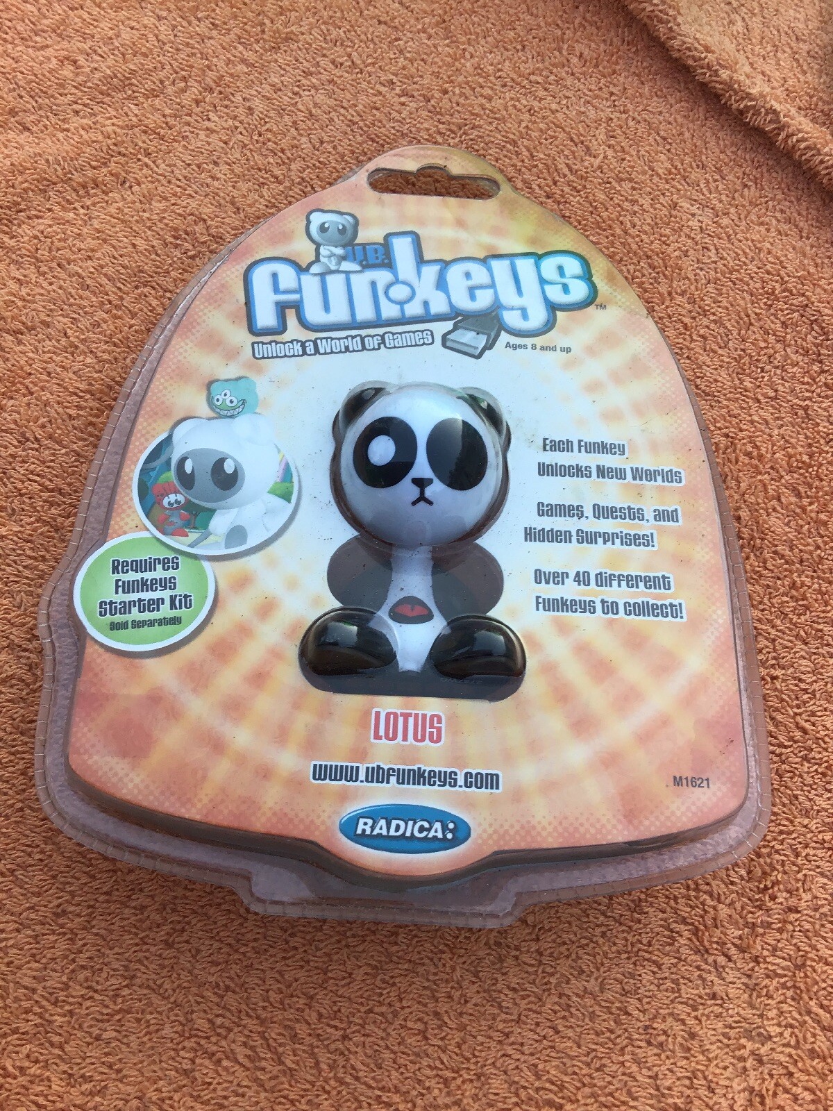 U.B. Funkeys Series 1 Figure Lotus Black White Panda Bear New | eBay