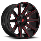 Fuel D643 Contra 20x10 8x170 -18 Gloss Black Red Tint Wheels(4) 125.1 ...