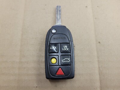 Volvo OEM Flip Key Keyless Entry Power Lock Trunk Alarm Key Fob ...