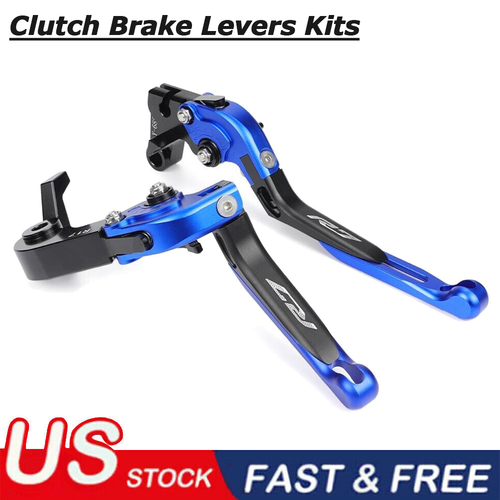 Adjustable Foldable Extendable Clutch Brake Levers For YAMAHA YZF R7 ...