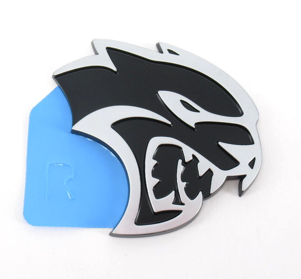 Genuine OEM Mopar Dodge 68269896AA Passenger RH Hellcat Emblem Badges ...