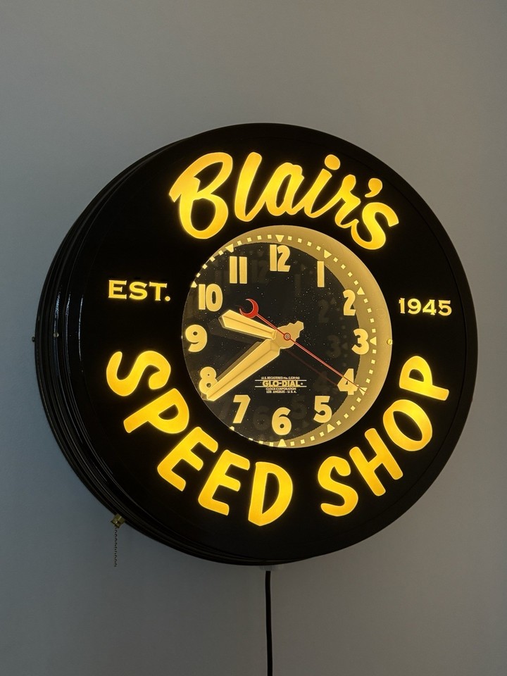 22” Glo Dial Neon Advertising Clock | eBay