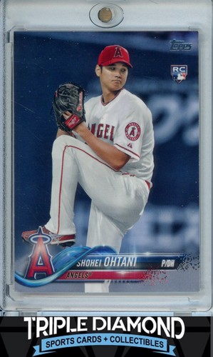 2018 Topps Series 2 #700 Shohei Ohtani Rookie RC Pitching LA Angels ...