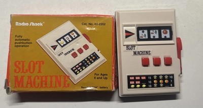 Radio Shack Slot Machine Vintage Never Used Original Box | eBay