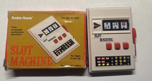 Radio Shack Slot Machine Vintage Never Used Original Box | eBay