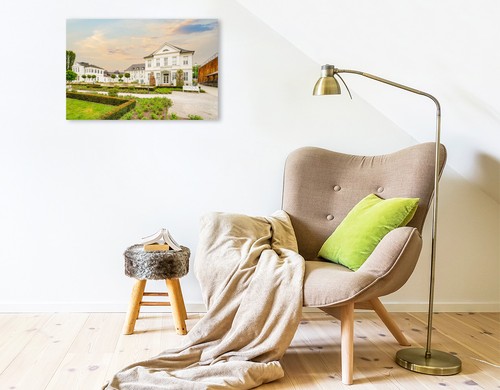 Premium Textil-Leinwand 75x50cm quer Premium Textil-Leinwand 75 cm x 50 ...